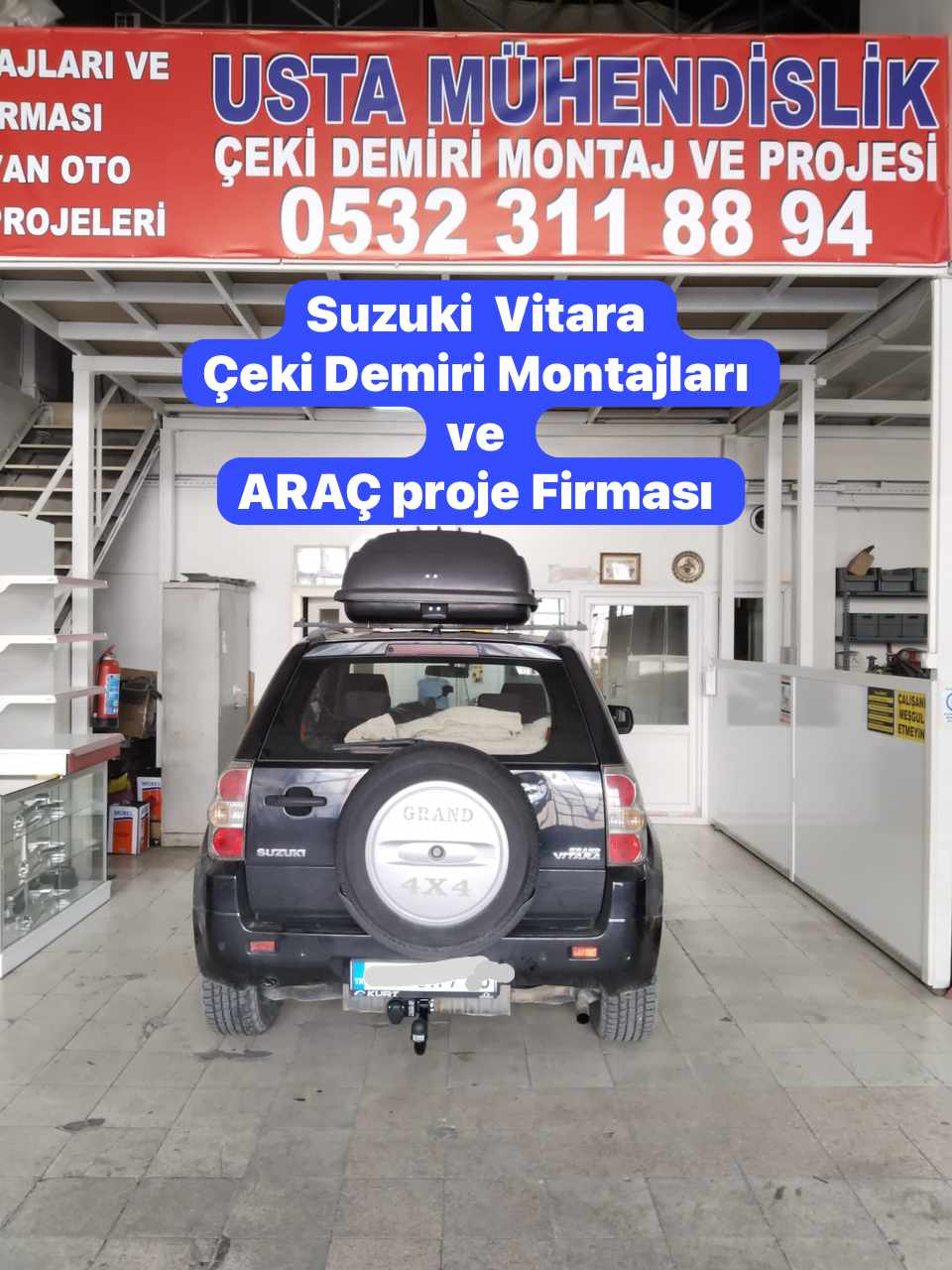 Çeki demiri kancası takma montajı fiyatı maliyeti araç projesi ankara ...